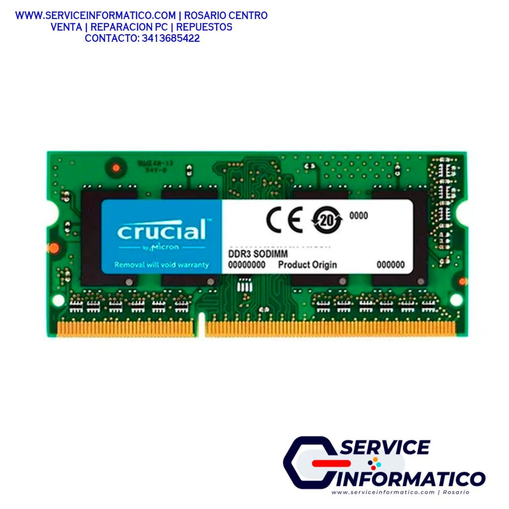 Memoria RAM DDR3 SODIMM 4GB 1.5V 1333Mhz- Marca Segun Disponibilidad stock